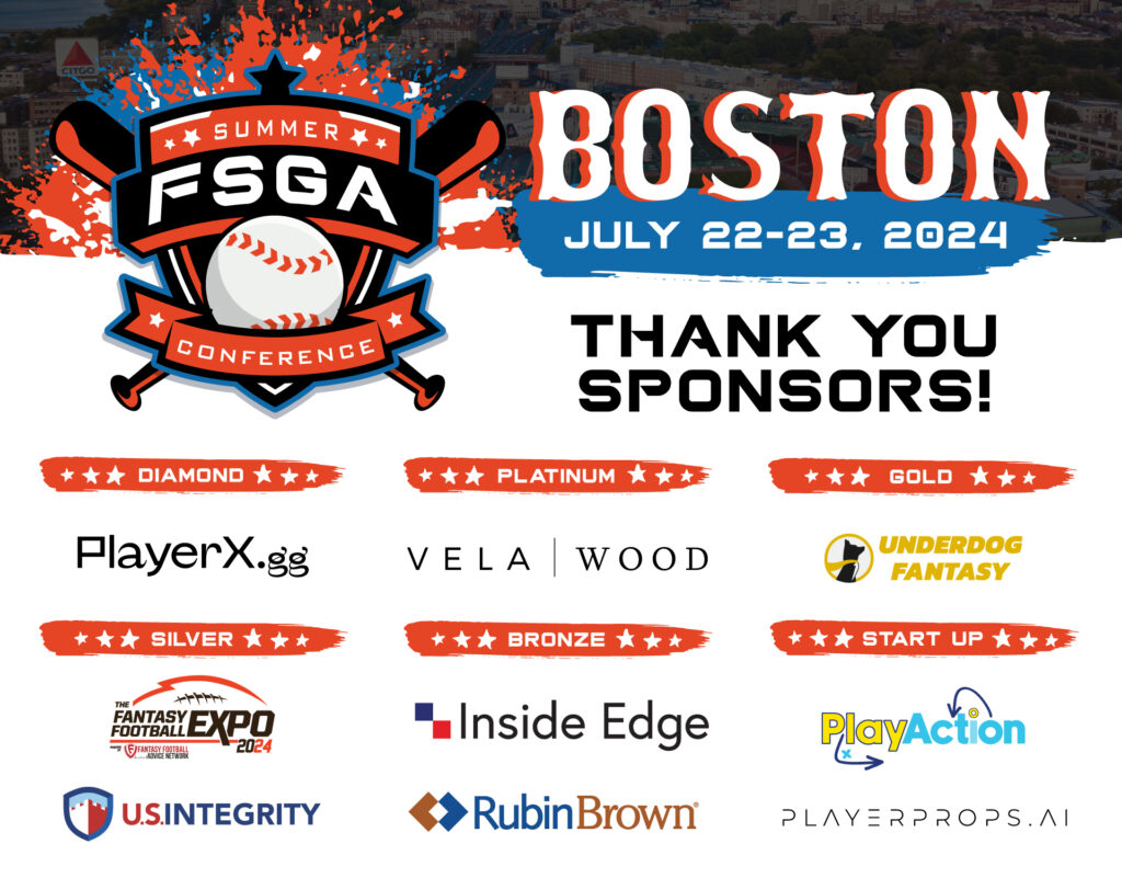 2024 FSGA Summer Conference Sponsorship Opportunities - Fantasy Sports ...
